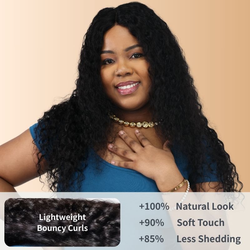 Zestwig 7x5 Frontal Wig Ombre Two Tone Color T1B/4 Loose Deep Wave Lace ...